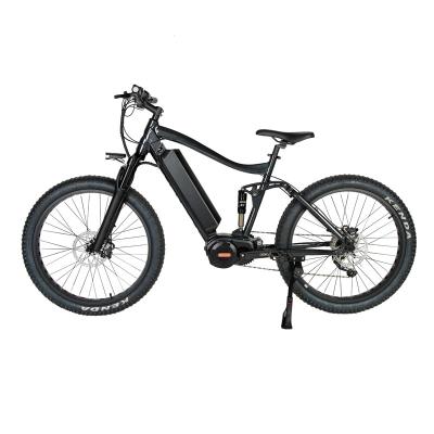 中国 26インチ カスタマイズされたフルサスペンション電動自転車 50kmの範囲とケンダ 26*4.0タイヤ 販売のため
