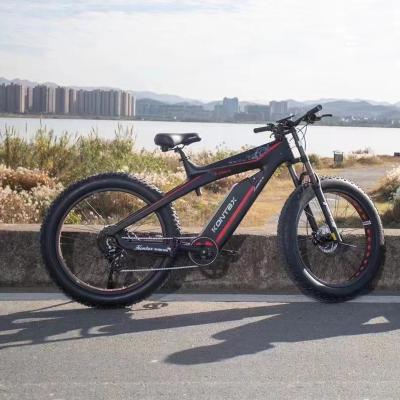 Cina 45Km/h Max velocità 48V500W 26 pollici Fat Tire Electric Mountain Bike con sensore Smart Type in vendita