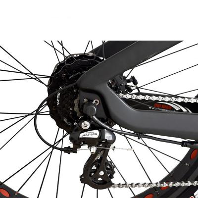 Cina 45Km/h Max velocità 48V500W 26 pollici Fat Tire Electric Mountain Bike con sensore Smart Type in vendita