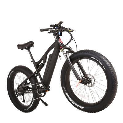中国 30-50Km/h マックススピード 7 スピード ファットタイヤ マウンテン電動自転車 3 時間充電時間 販売のため