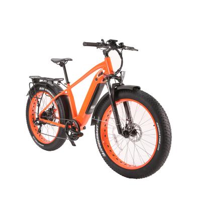 中国 48V 13AH リチウムバッテリー 多彩型脂肪タイヤ Eバイク パワー 26*4.0 ディスクブレーキ OEM 販売のため