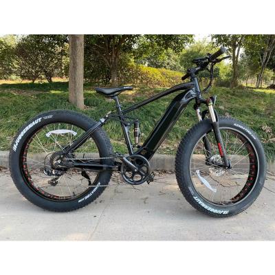 中国 48V 13AH リチウムバッテリー 多彩型脂肪タイヤ Eバイク パワー 26*4.0 ディスクブレーキ OEM 販売のため
