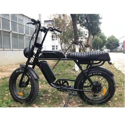 China Aanpasbare 48V 1000W Vintage elektrische motorfiets met 20