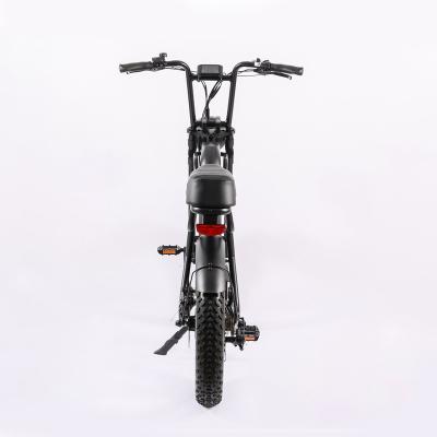 China Aanpasbare 48V 1000W Vintage elektrische motorfiets met 20