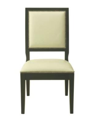 China Beech wood red leather/pu  upholstery leisure chair/wooden dining chair/desk chair for sale