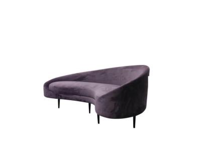 China 2018 new style velvet fabric french furniture,3-seater sofa for home,velvet event sofa for wedding for sale