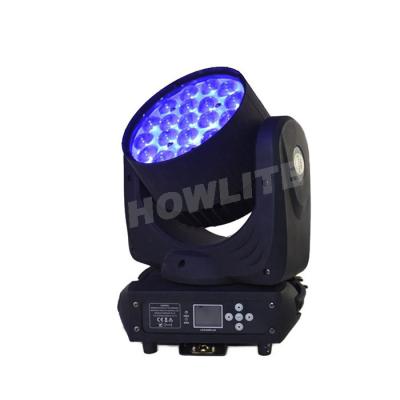 Cina 19x15w Rgbw 4 in 1 luce del carrello del LED con l'angolo della lente di gradi 8-50 in vendita