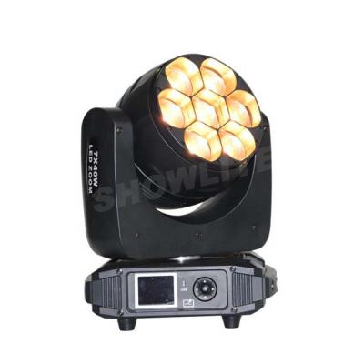 China 7*40W RGBW Beam Wash Zoom Moing Head Light  Led Wash Zoom Moving Head LED RGBW Par Can Moving Head Light for sale