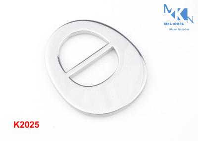 Brush Nickle Bag Metal Buckle Oval Belt Strap Buckle Hardware For Handbag
