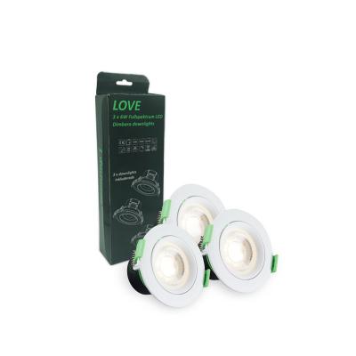 Cina 5.5W 3000K Dimmable ha messo il LED Downlight, pannello Downlight di SMD LED in vendita