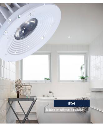 China Diameter 80mm Dimmable-LEIDENE Downlights In een nis gezette IP54 9W 220-240V Trimless Te koop