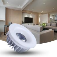 China Warm White Dimmable COB LED Downlight Durable Recessed 9W IP54 for sale