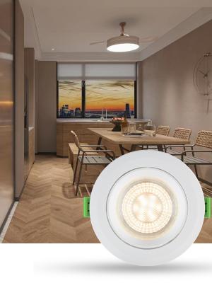 Cina IP44 SMD 6W Dimmable LED Downlights 220V-240V ribaltabile impermeabilizzano in vendita