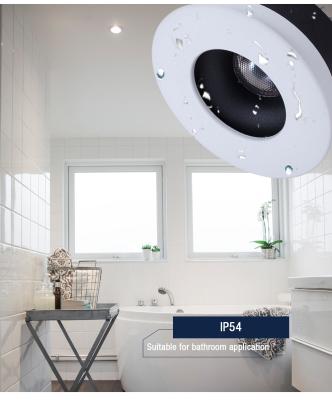 Cina Warm Dimming LED Downlight Aluminium 12W IP54 COB 220-240V Indoor Waterproof LED Lamp in vendita