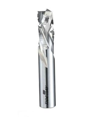 China Espiral da compressão de 3 flautas mordida com micro de Chipbreaker - bocados contínuos do carboneto do CNC do carboneto da grão à venda