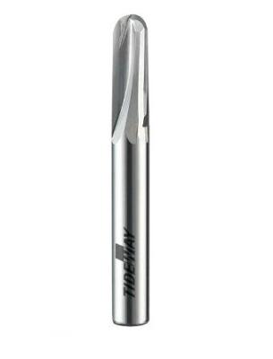 China Micrófono de dos de la flauta recta pedazos de Ballnose - pedazos sólidos del carburo del CNC del grano para cortar la madera, lamina, piedra artificial en venta