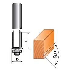 China V flush trim bit for sale
