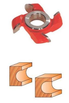 Cina 4 Cove denti TCT - taglierini carburo shaper per profili legno rendendo in vendita