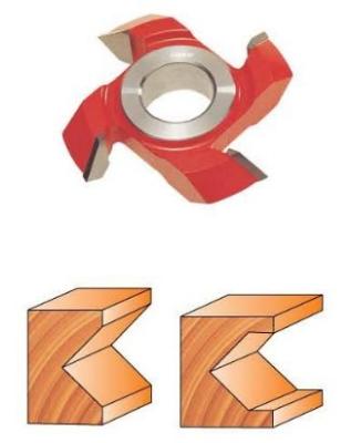 Cina Stozzatore TCT carburo per profili di groove facendo / legno rendendo in vendita