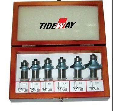 Cina # 45 In acciaio al carbonio TCT router bit set per il taglio di legno naturale, MDF, HDF in vendita