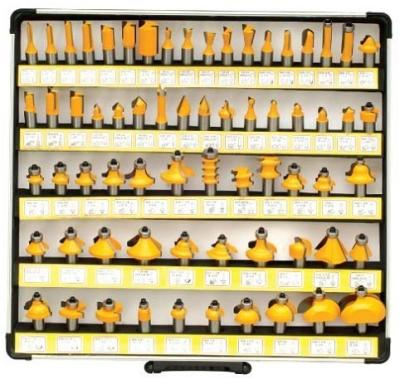 Cina 66 Set 45 # carbonio acciaio router bit imposta con sabbiatura finito in vendita