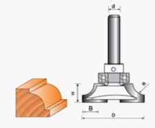 Cina Il carburo più spesso bordante opposto del pezzo fornisce di punta il router del CTT pungente per il taglio del legno naturale LC2307 in vendita