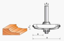 Cina Il carburo alzato del Micro-grano del pezzo 12° del pannello fornisce di punta il router del CTT pungente per la falegnameria LC3004 in vendita