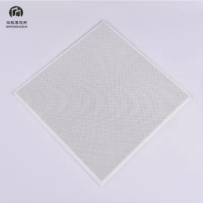 Quality 600x600 Metal Aluminum Lay In Ceiling Tile For Building Material for sale