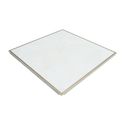 China Plain / Perforated Aluminum Clip In Ceiling Fireproof For Interior Design for sale