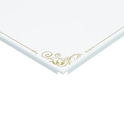 Cina Piastrelle di soffitto in alluminio sospeso acustico, piastrelle di metallo 600x600 in vendita