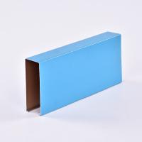 China Fireproof Aluminum Baffle Ceiling U Shaped 30x100mm 0.5-1.5mm for Building Ceilings for sale