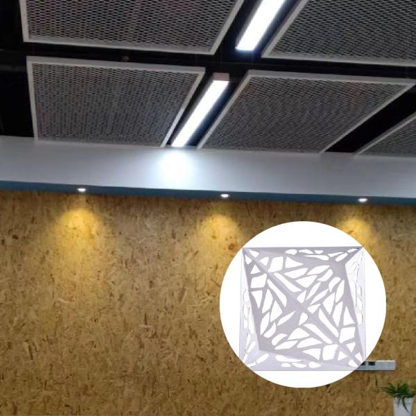 Quality Perforated Metal Cladding Panels Customized Size Aluminum Metal Wall Panels for sale