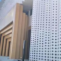 China Customized Aluminum Veneer Panel 0.3-0.8mm Fireproof Exterior Cladding for sale