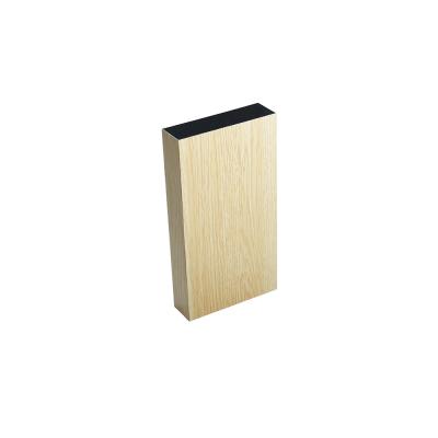 China Fire Resistant Aluminum Baffle Ceiling , Aluminium Strip False Ceiling For Hall Reception for sale