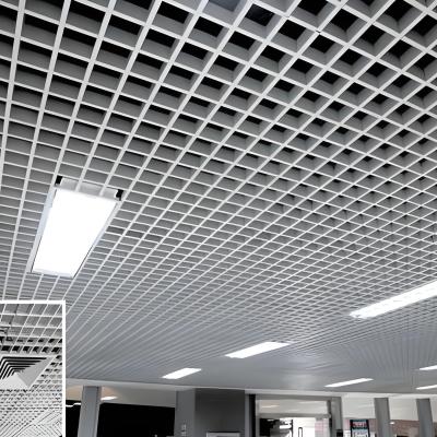China Environmental Friendly Aluminium Grid Ceiling Fireproof For Building Ceilings for sale