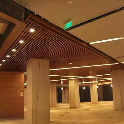China Ceilings Types Of Aluminum Building Materials Curved 3D Design Aluminum Ceiling Tube Wave Ceiling for sale