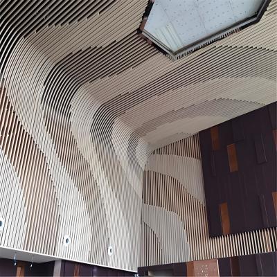 China Aluminium-Design Wanddecken Dekoration gekrümmte Welldeckenplatten Celling Stretch Sky 3d Decken zu verkaufen