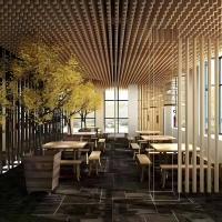 China Aluminum Decorative Baffle Ceiling Profile U Shape 30x50mm Fireproof Moisture Proof for sale