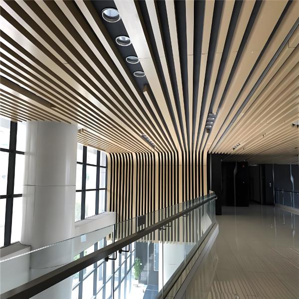 Quality Building Material Aluminum Ceiling Strips Decorative Suspended Ceiling for sale