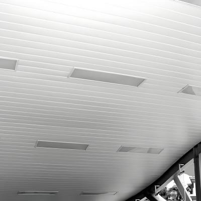 Cina Metallo rivestito in polvere di alluminio a striscia di lamiera soffitto falso per isolamento termico degli uffici in vendita