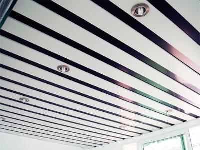 China Faixa de perfil suspenso de metal Faixa de teto linear Faixa de teto de alumínio à venda