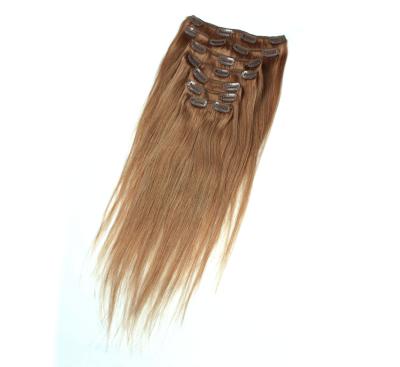 China 100% Brazilian Hair Clip-On Hair Extension No Damage All Texture Available factory