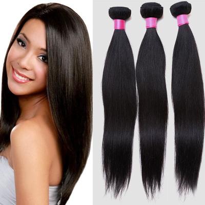 China Silky Straight Indian Hair Weave / Long Remy Hair Extensions No Lice factory