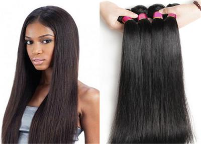 China Soft 20 Inch Indian Remy Hair Extensions , Straight Hair Weave No Mixture factory