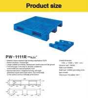 China OEM Stackable Plastic Pallet - 9 Foot Industrial Grade with SGS/FDA/ISO9001 Certification for sale