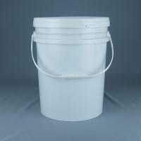 China ISO 9001 Round Plastic Bucket 1L to 20L PP Material Lightweight Seal Lid for sale