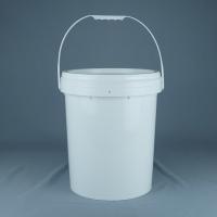 China 19kg PP Plastic Drum Leakproof with Lid and Handle 19L Capacity for sale