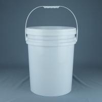 China Round Plastic Bucket 1L-20L ISO FDA Certified Durable Customizable Storage for sale