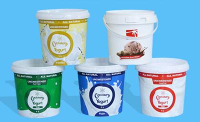 China 1000sets White Food Grade Tub - MOQ Other Colors Available for sale