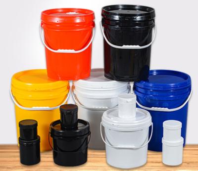 China Efficient Plastic Food Bucket For Food Storage With Woven Bag PE Bag Packaging for sale